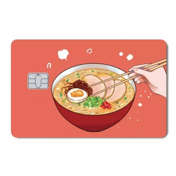 Accessories | 22 Ramen Credit Card Skin Sticker | Poshmark